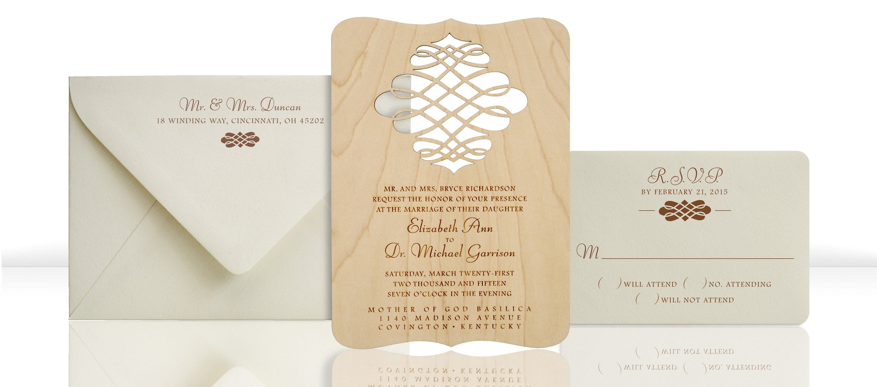Filigree Invitation
