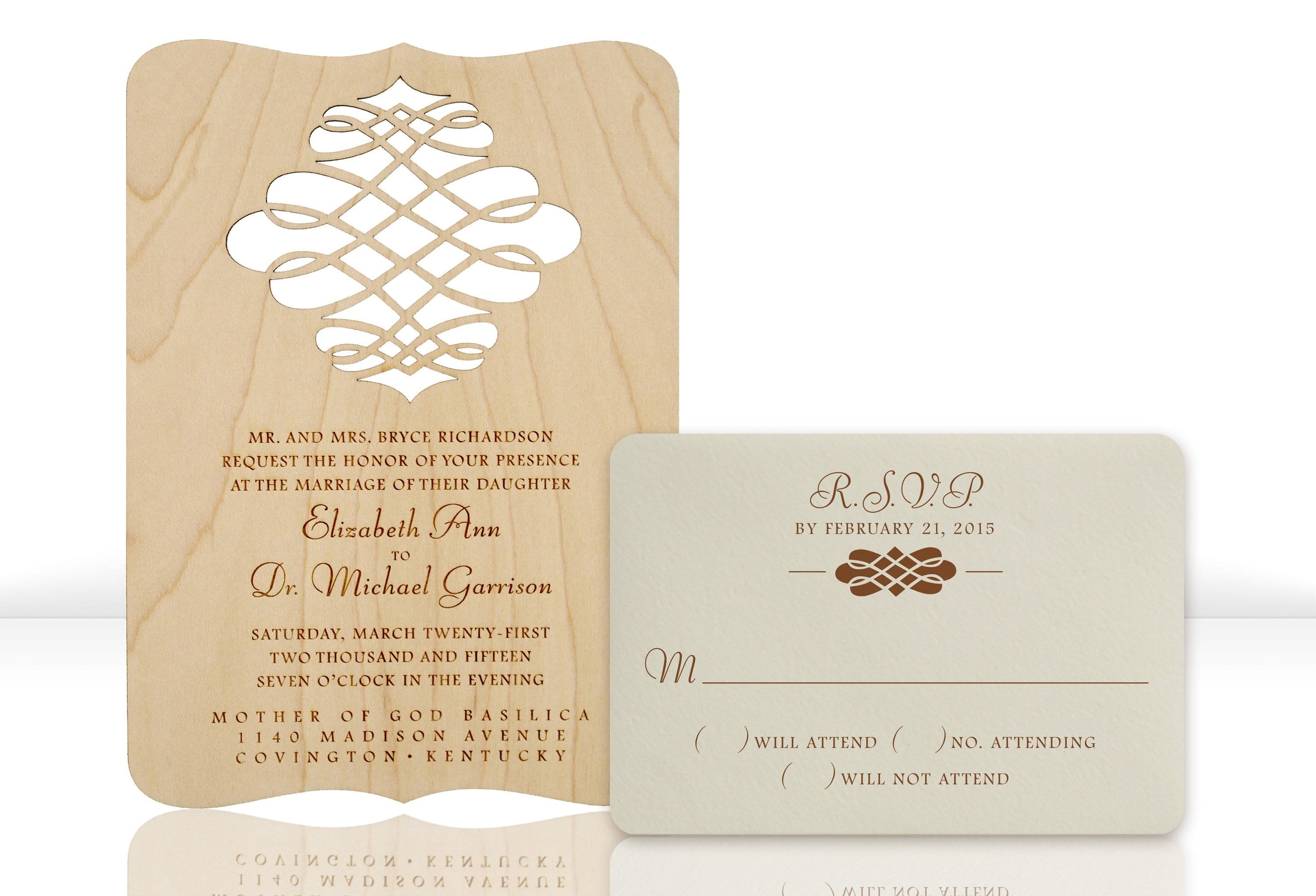 Filigree Invitation